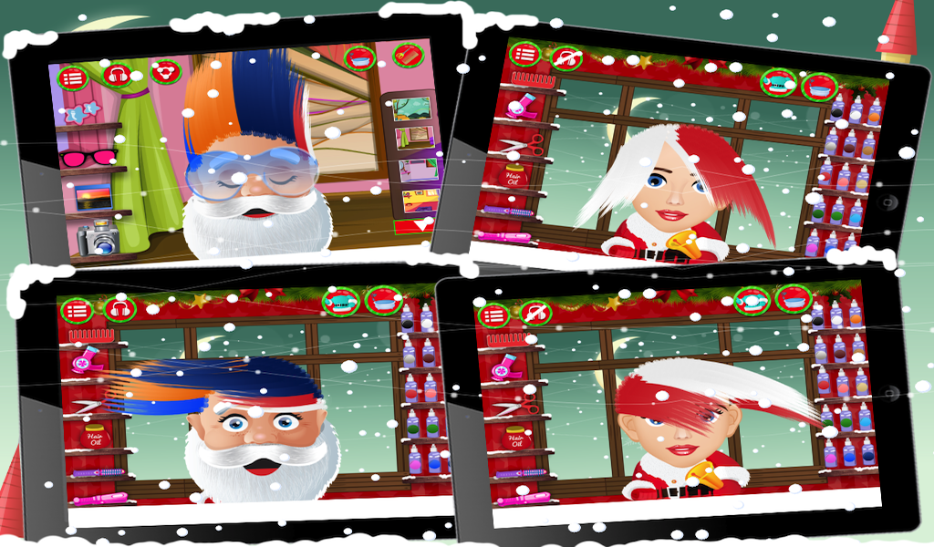 Santa Hair Salon - App on Amazon Appstore