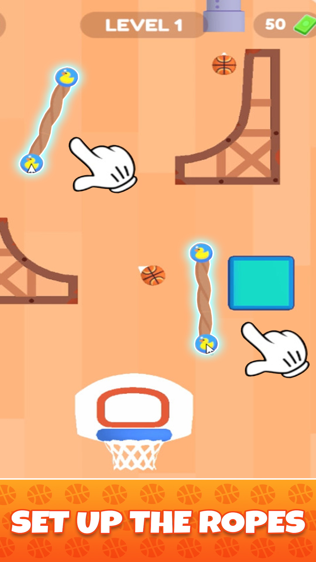 Bounce Hoop: Puzzle games - physics balls & arcade basketball - App on ...