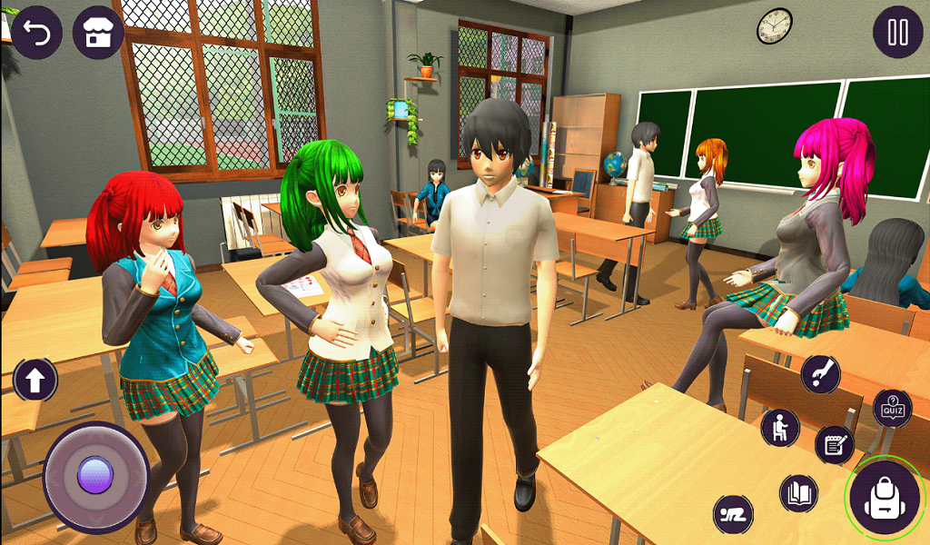 Anime High School Yandere Japanese Girl - High School Girl Life ...
