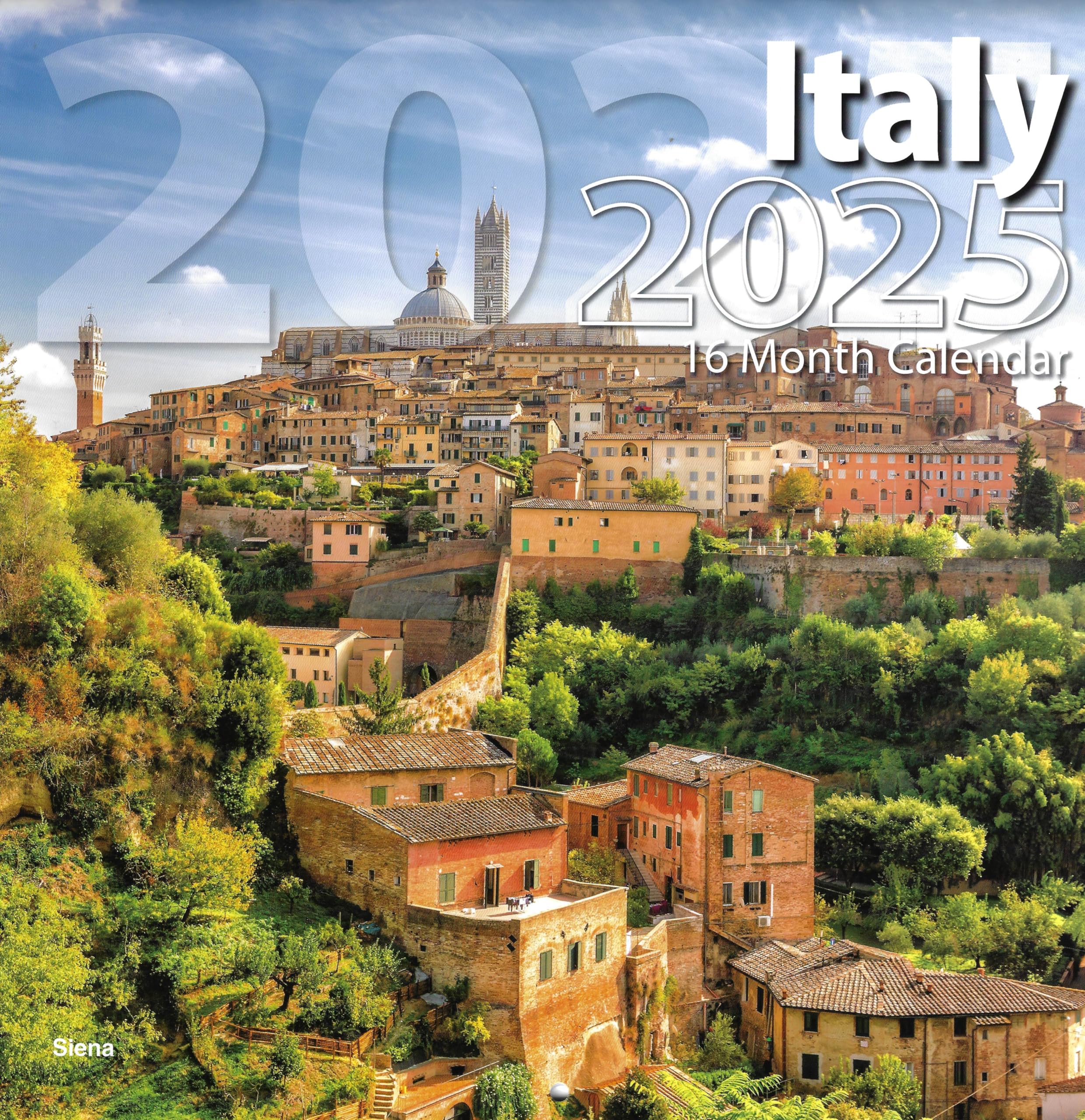 Amazon.com: Bachmann Press 2025 Italy Full Size Wall Calendar for ...