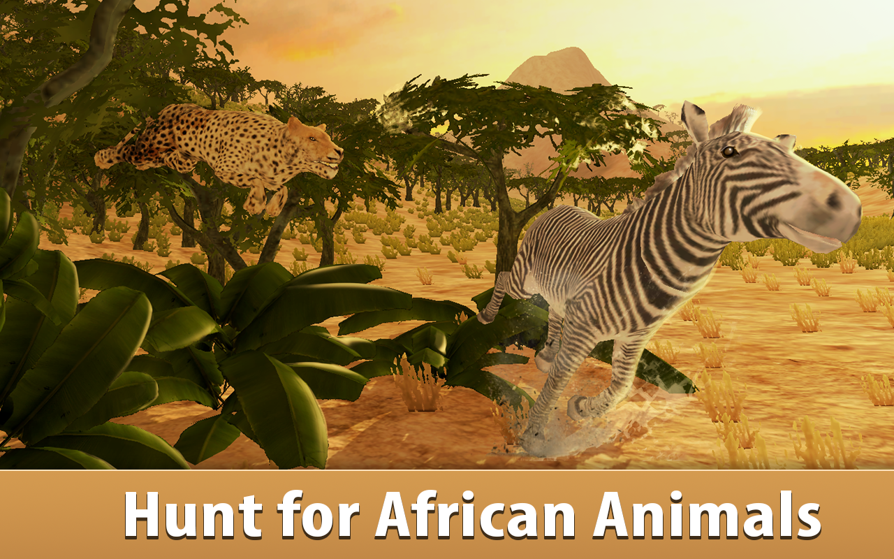 Wild Cheetah Simulator 3D - App on Amazon Appstore