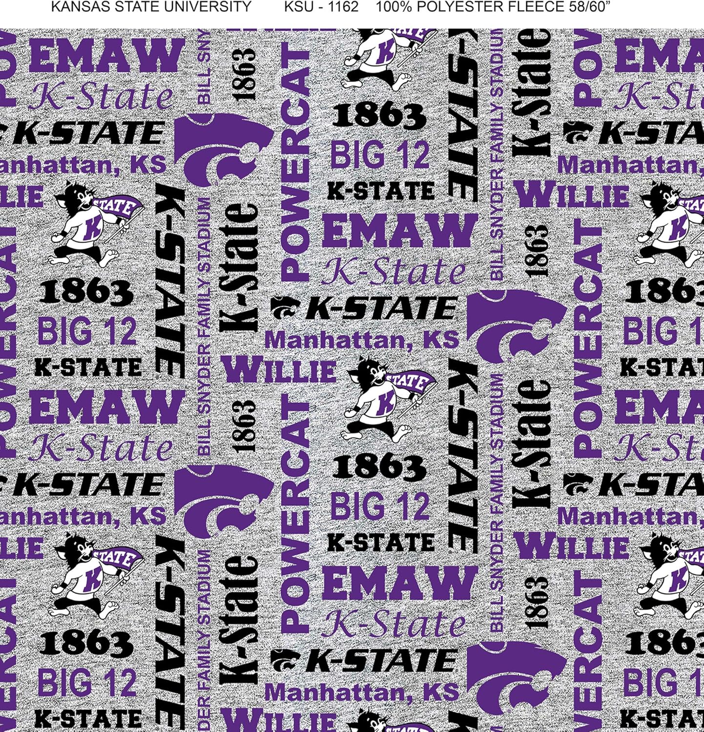 Amazon.com: SYKEL ENTERPRISES Kansas State University KSU Wildcats ...