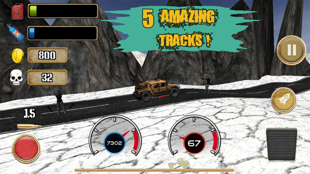 Zombie Madness – Zombie Racing Game - App on Amazon Appstore