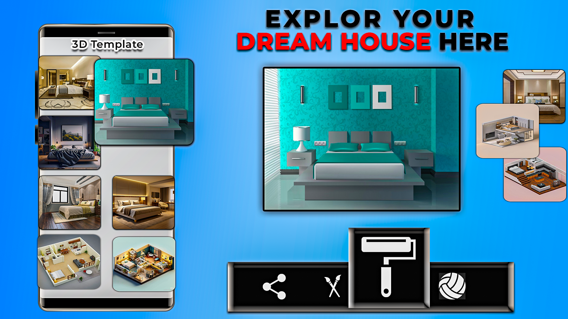 Modern House Design | Home Decor | Redecore Draw Floor Plan | Interiors ...