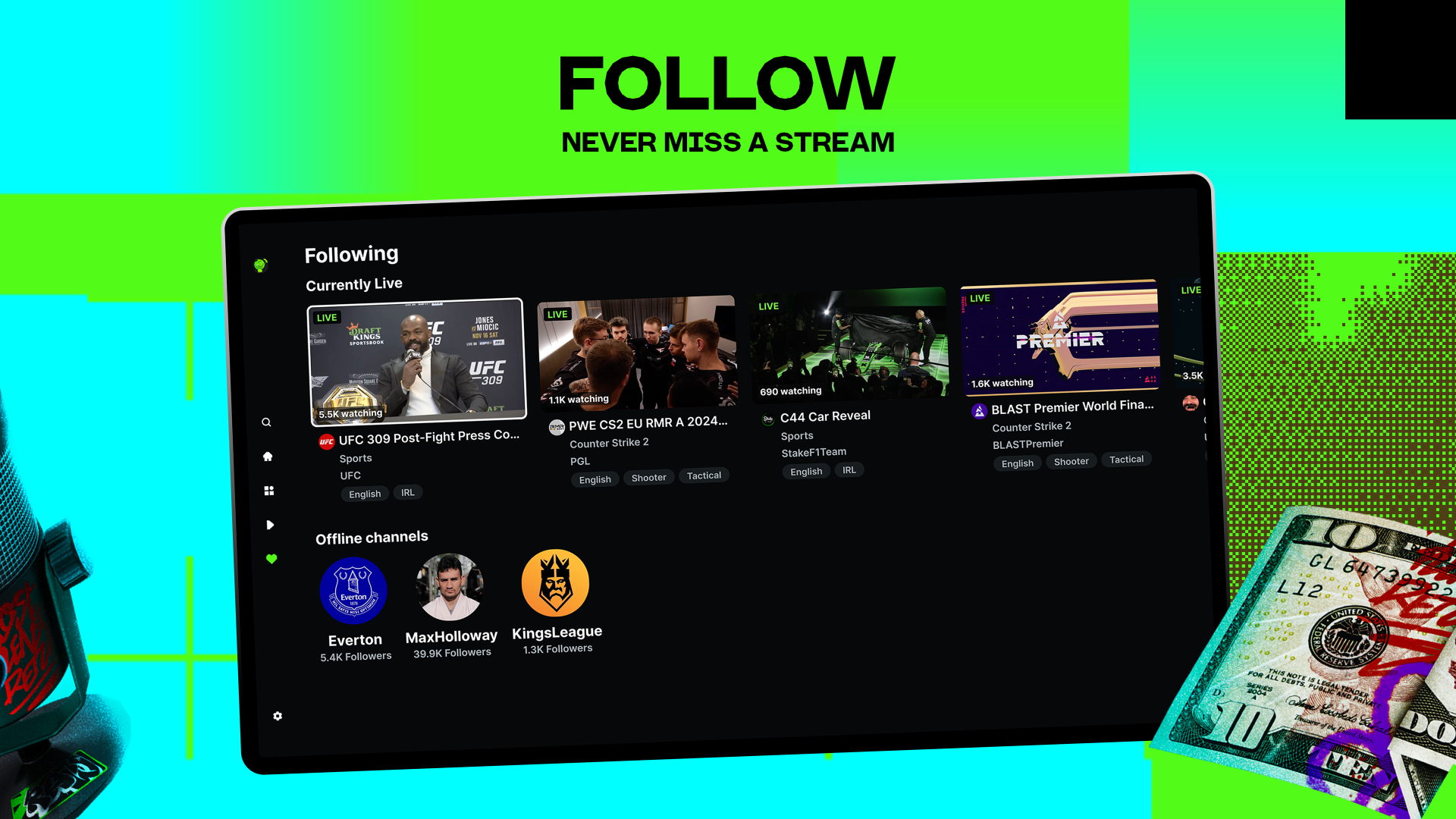 Kick - Live Streaming - App on Amazon Appstore