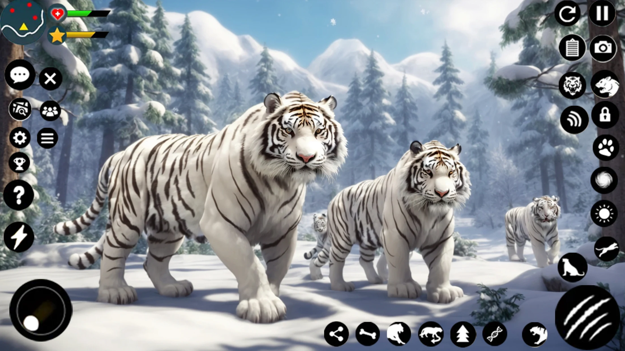 Arctic White Tiger Family Sim - App on Amazon Appstore