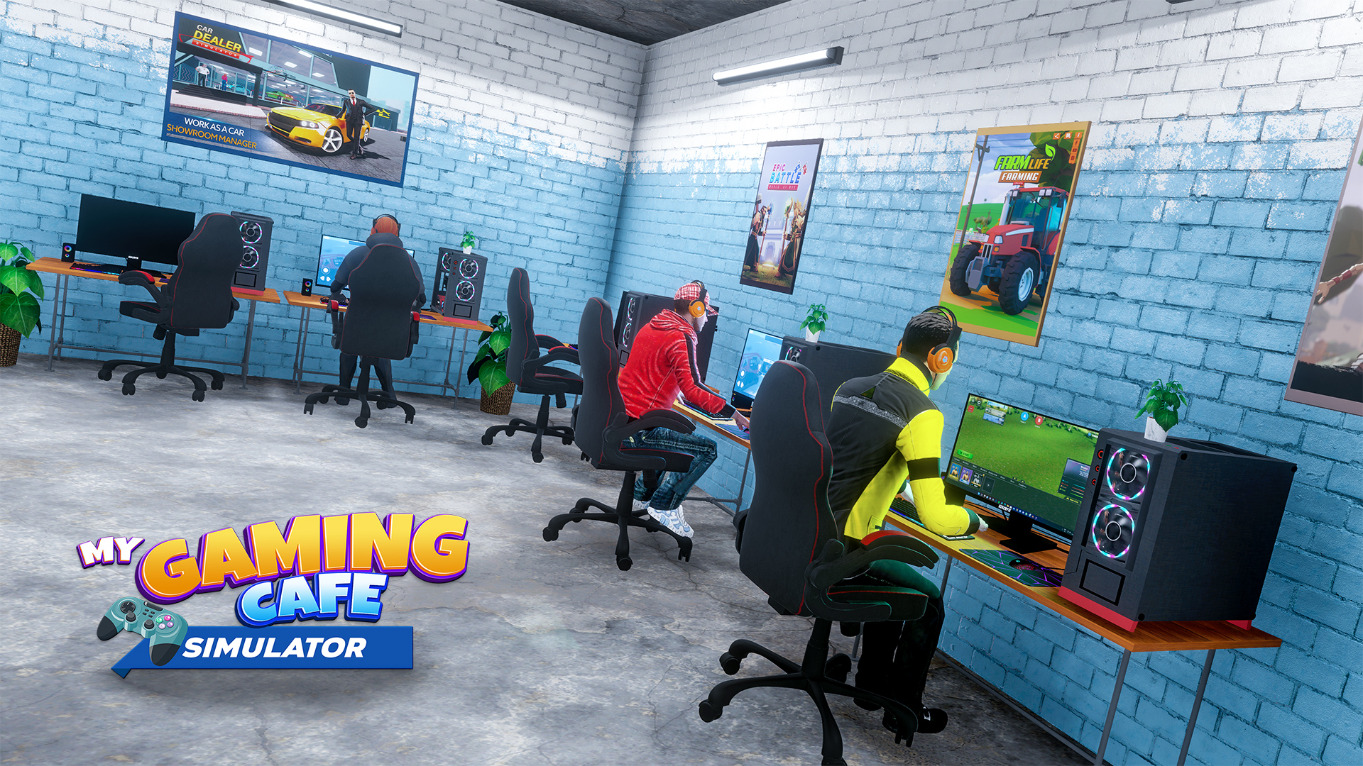 My Gaming Cafe Simulator - App on Amazon Appstore