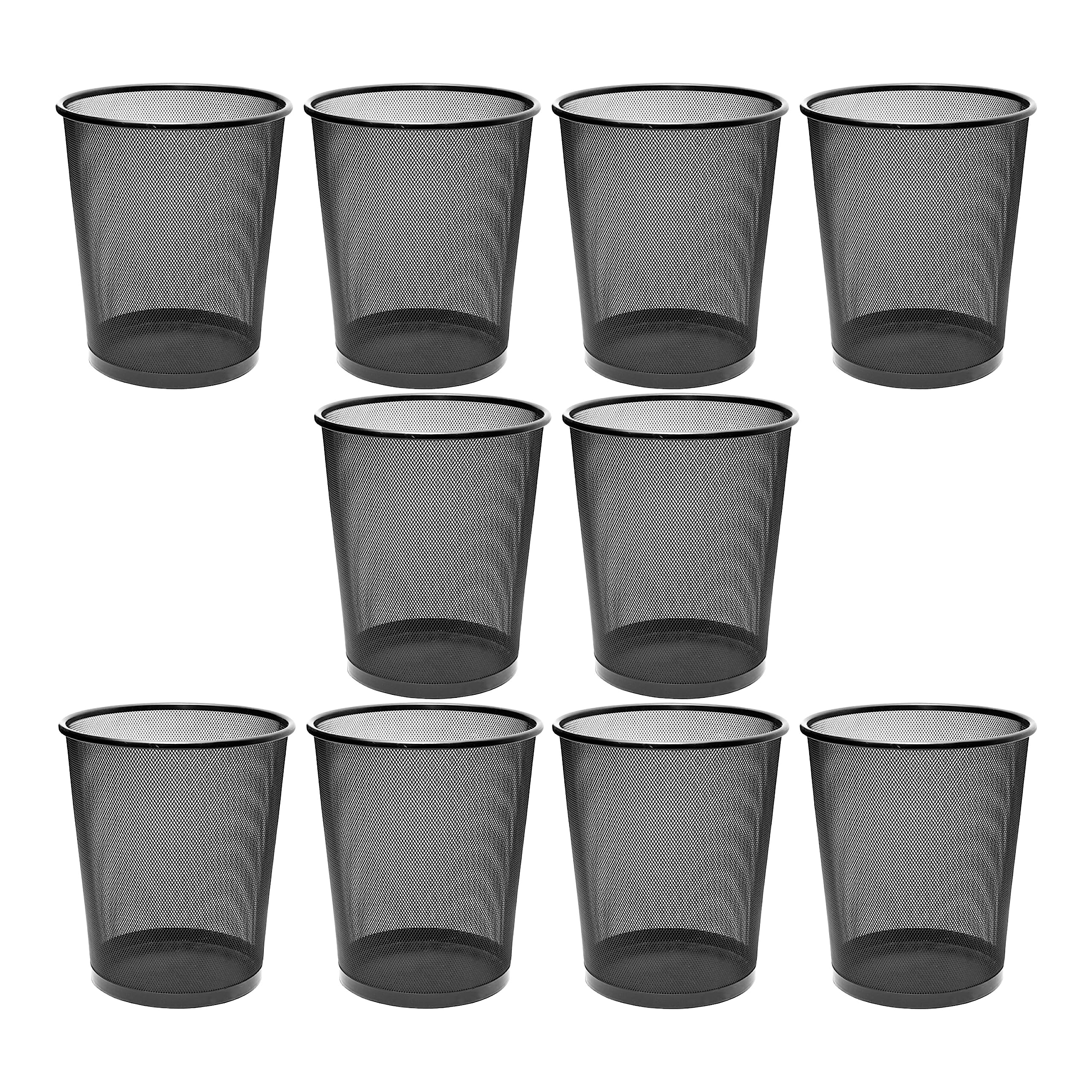 GoodWill Tech Metal Mesh Waste Open-Top Dustbin,Pack Of 10 For Home ...