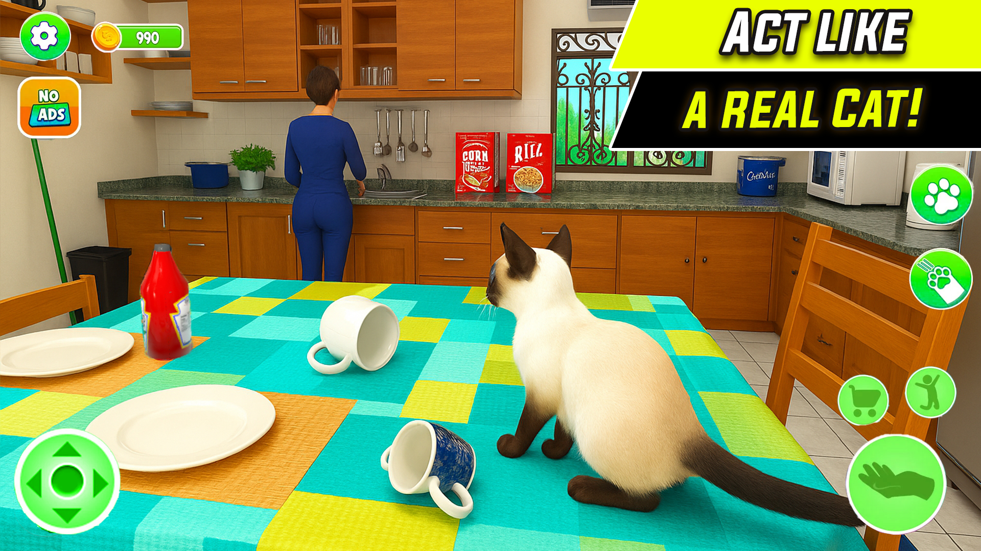 My Cat Simulator 3D Game : Virtual Pet Life 2025 - App on the Amazon ...