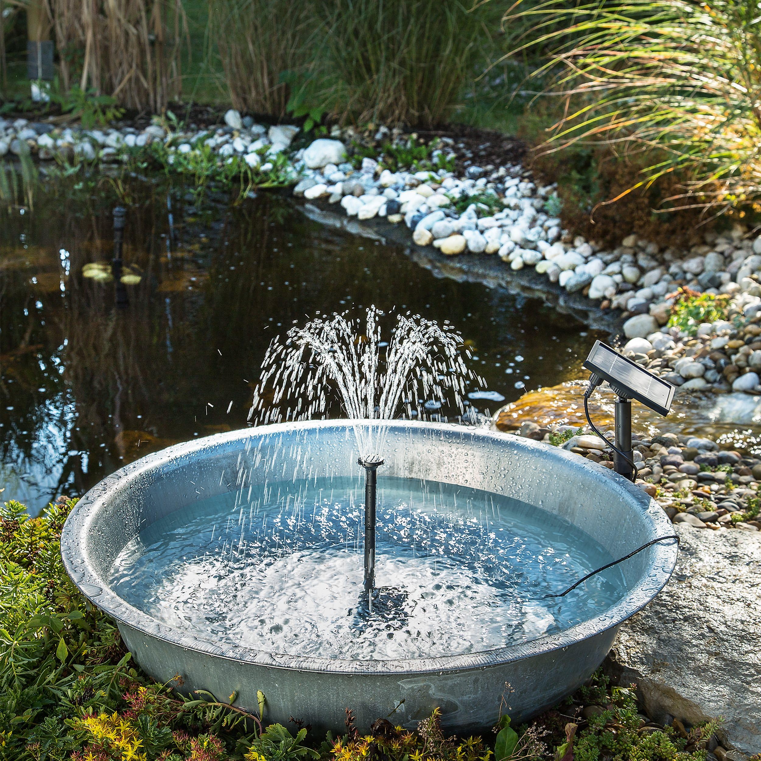 Pond Water Fountains Kits Garden Fountain Kits Easy Install