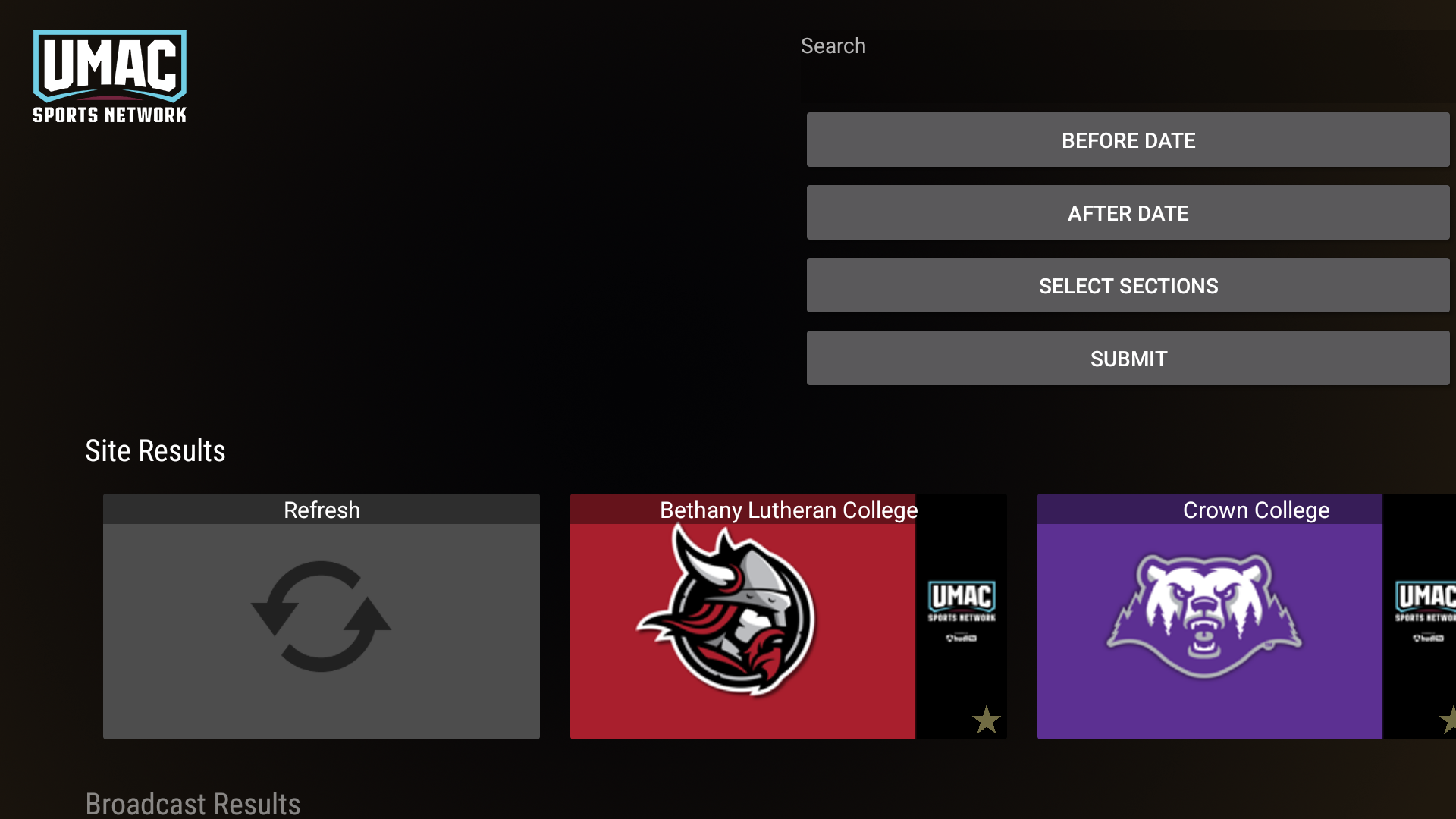 UMAC Sports Network - App on Amazon Appstore