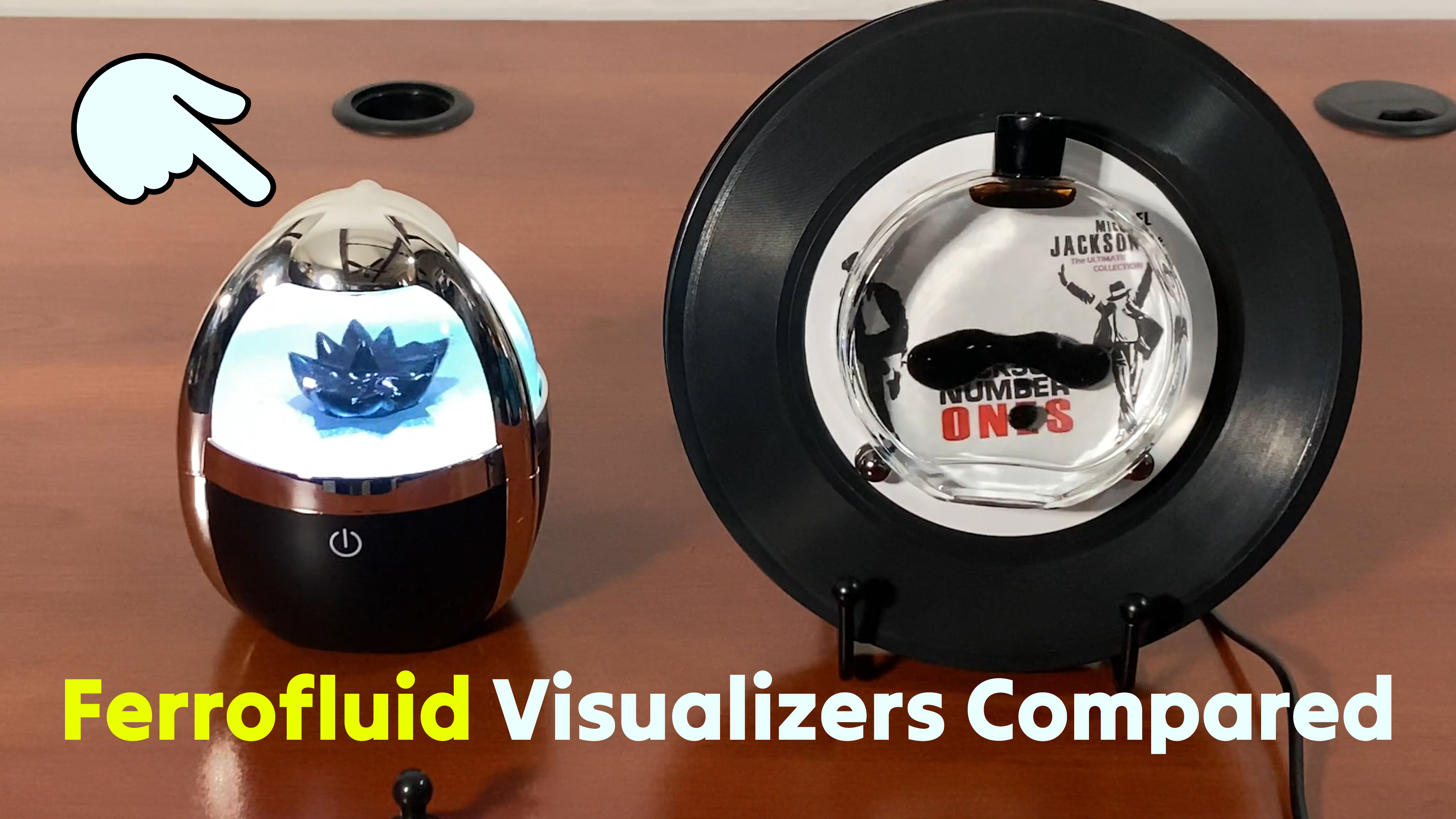 Watch Ferrofluid Magnetic Fluid Visualizer & Speaker Tested on Amazon Live