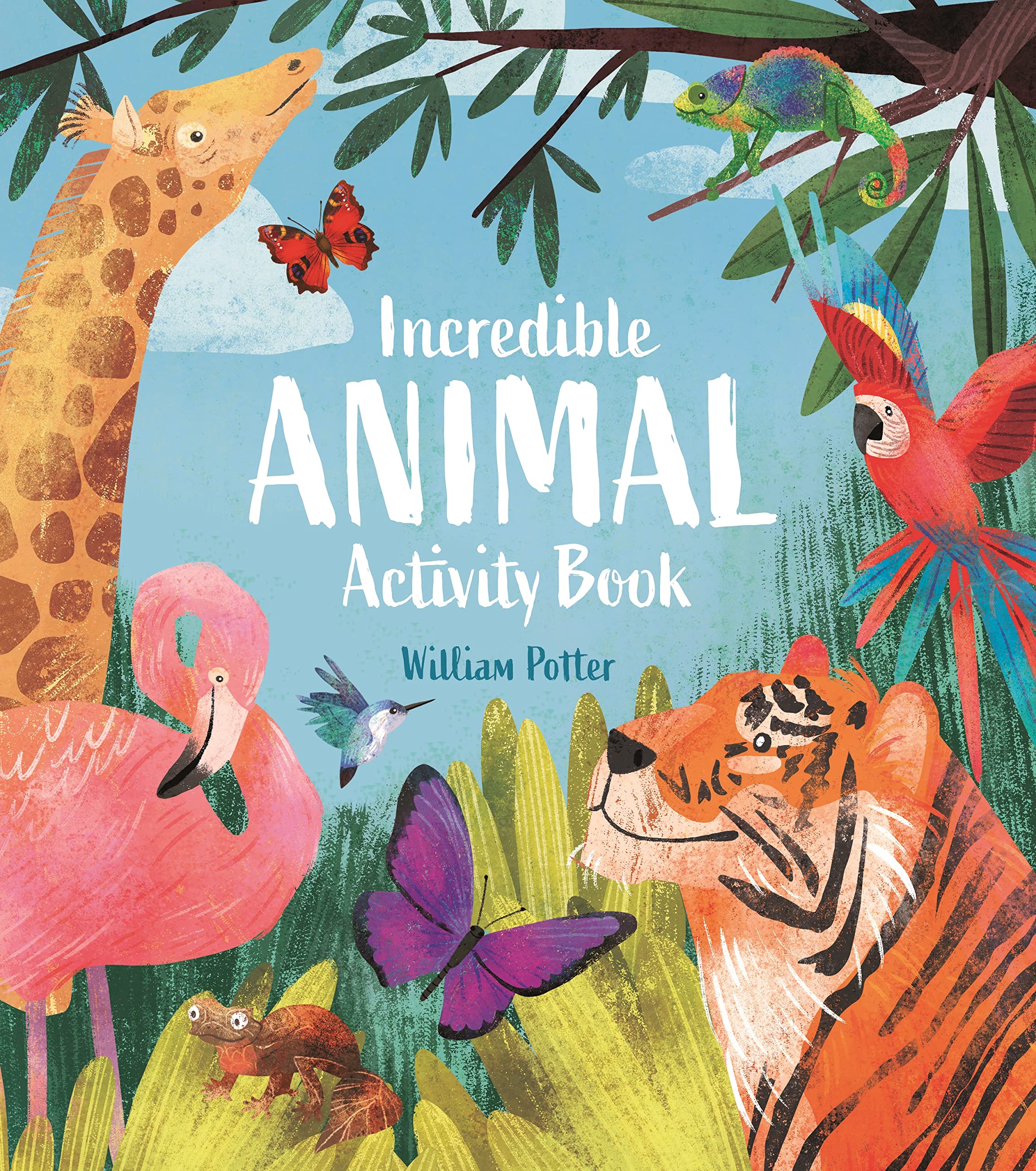 Incredible Animal Activity Book: Potter, William, Fizer Coleman ...