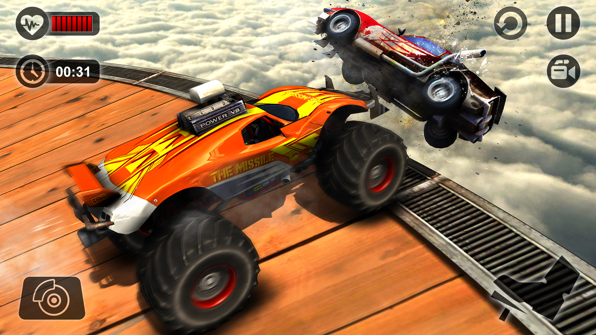 Whirlpool Monster Truck Demolition Derby Battle:Amazon.co.jp:Appstore ...