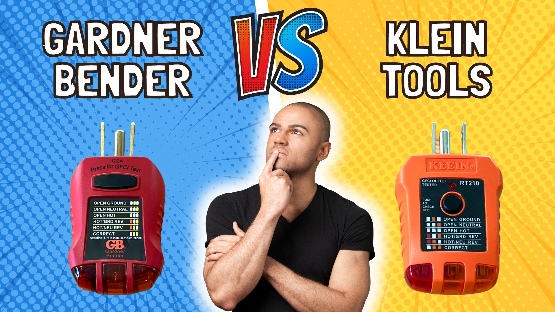 Watch Outlet Tester Comparison& Gardner Bender vs Klein Tools on Amazon ...