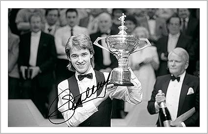 Stephen Hendry - Snooker Signed 6X4 Inch Photo Print With Pre Printed Signature Autograph Gift ...