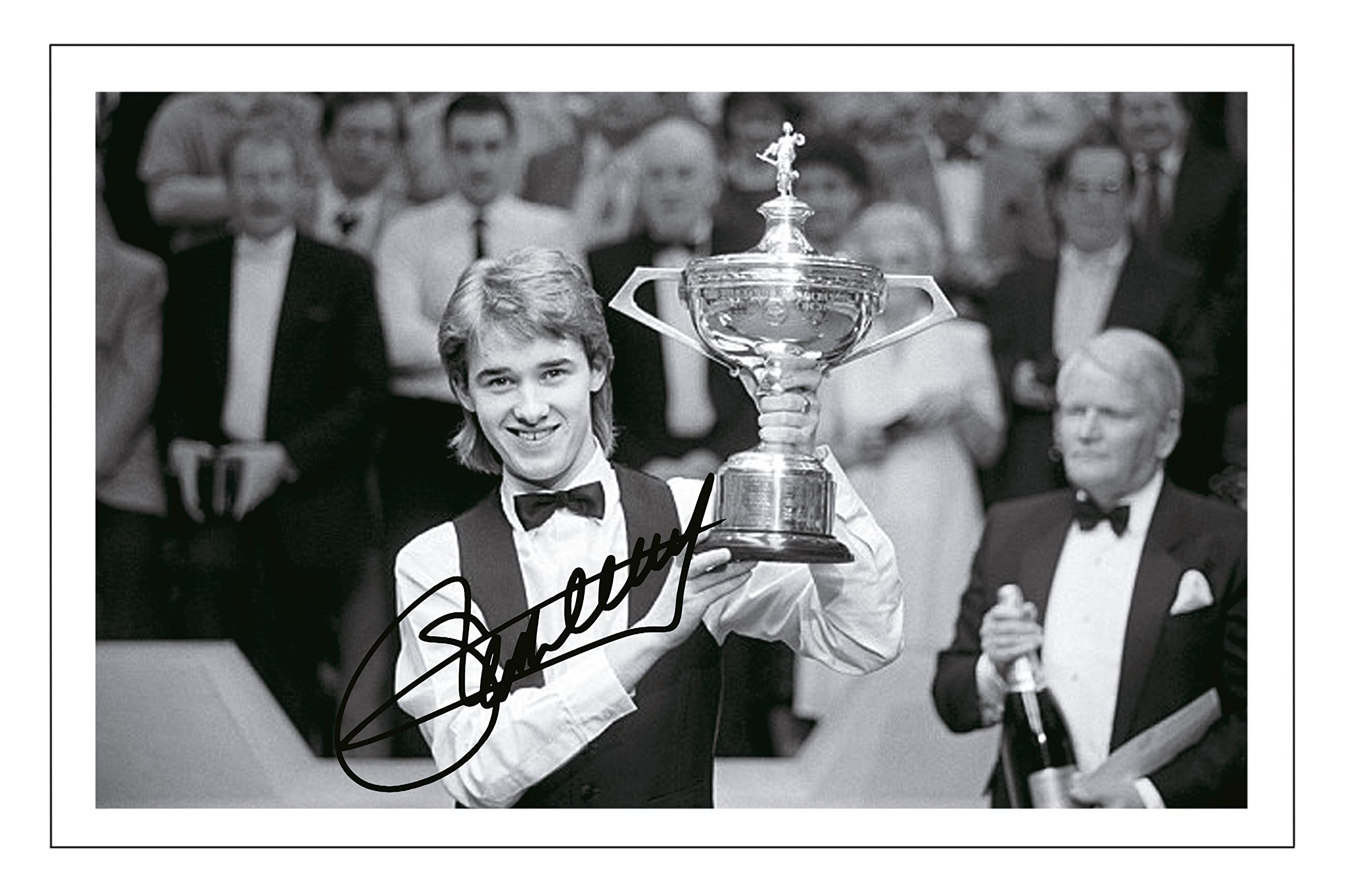 Stephen Hendry - Snooker Signed 6X4 Inch Photo Print With Pre Printed ...