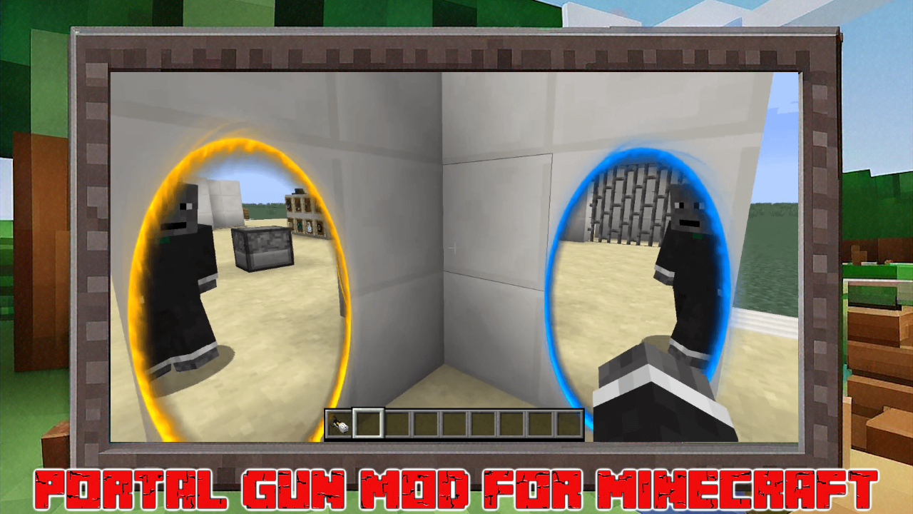 Portal Gun Mod for Minecraft PE - The Best Minecraft Mod of Portal Gun ...
