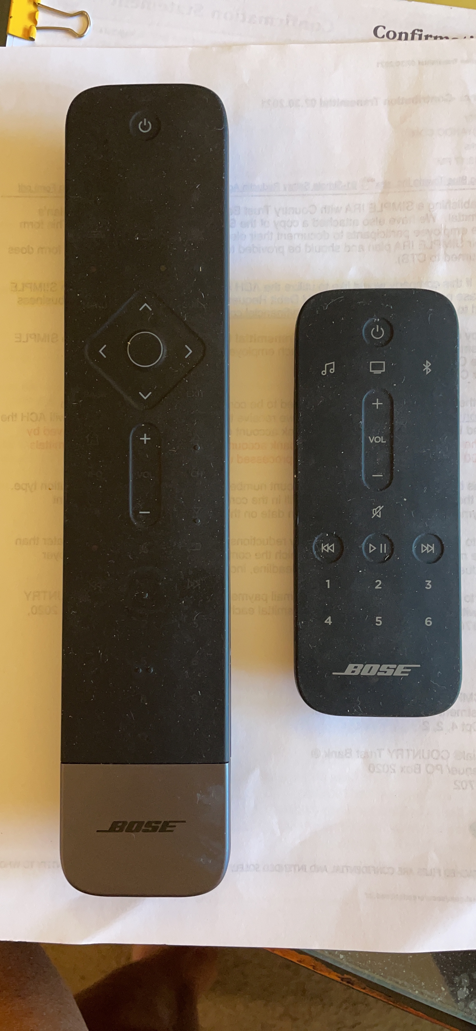 Amazon.com: Bose Soundbar Universal Remote- Remote Control (For Bose ...