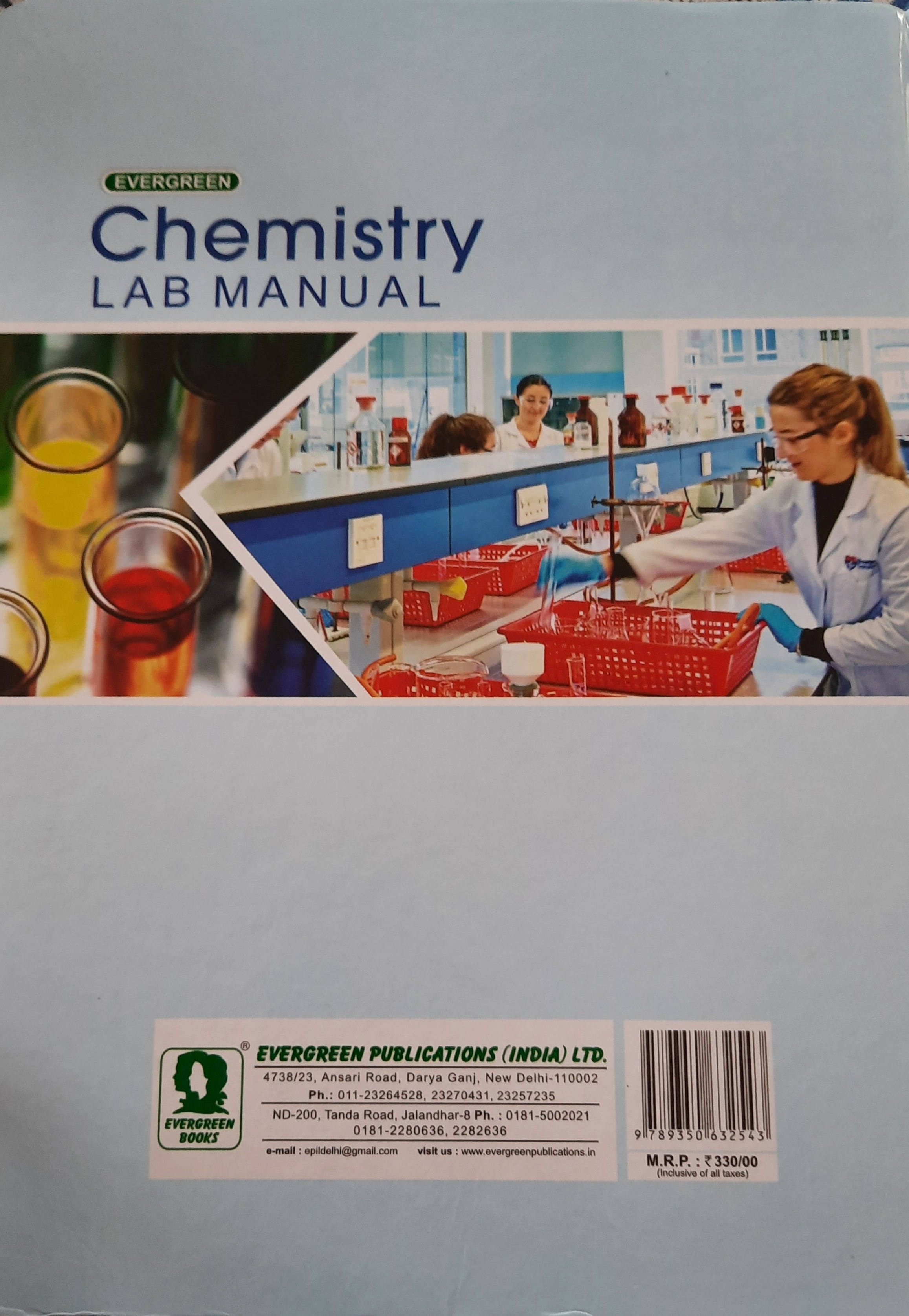 Evergreen CBSE Laboratory Manual In Chemistry Class-12 : Pradeep Singh ...