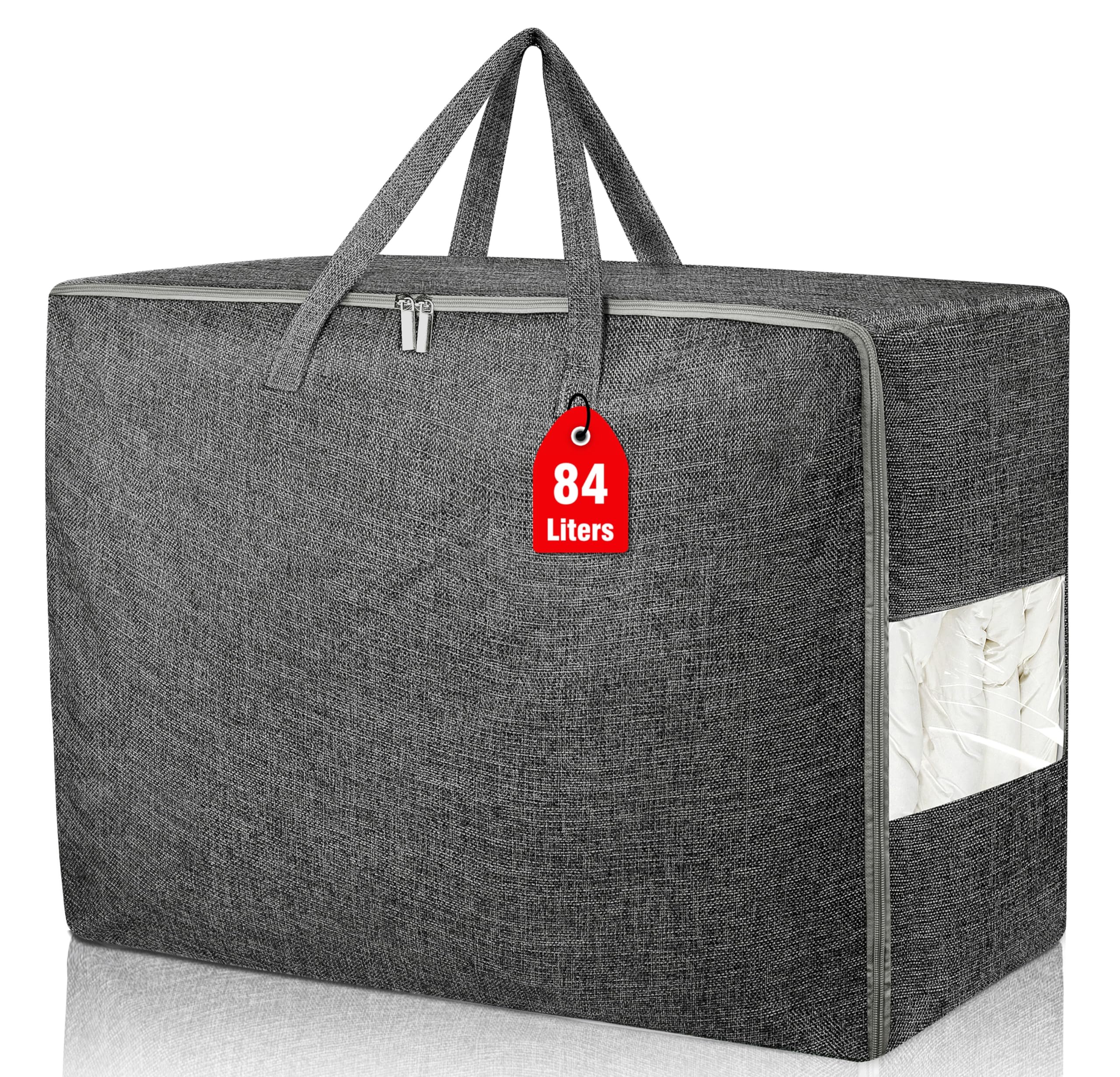 Amazon.com: 84L Extra Large Storage Bags, Folding Moving Comforter ...