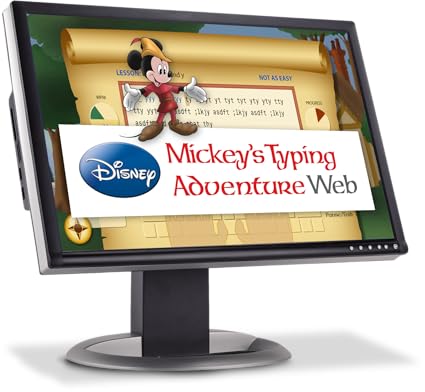 Amazon.com: Disney Mickey’s Typing Adventure Web – One Year ...