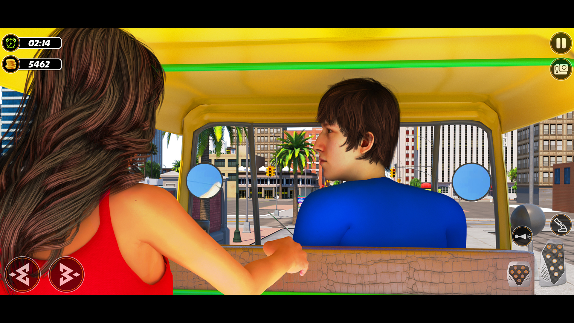 City Tuk Tuk Auto Rickshaw Game: Taxi Driving Games 3D - Pick & Drop ...