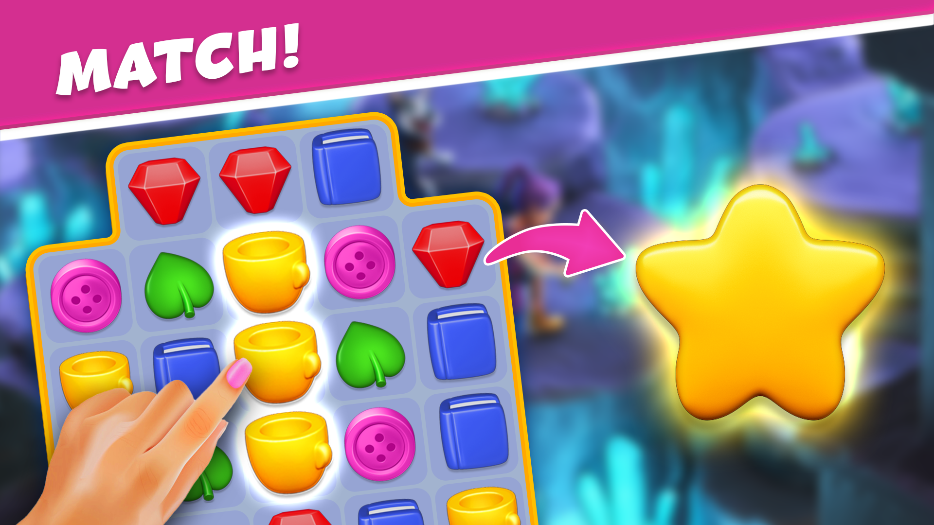 Design Show: Match 3 puzzles - App on the Amazon Appstore