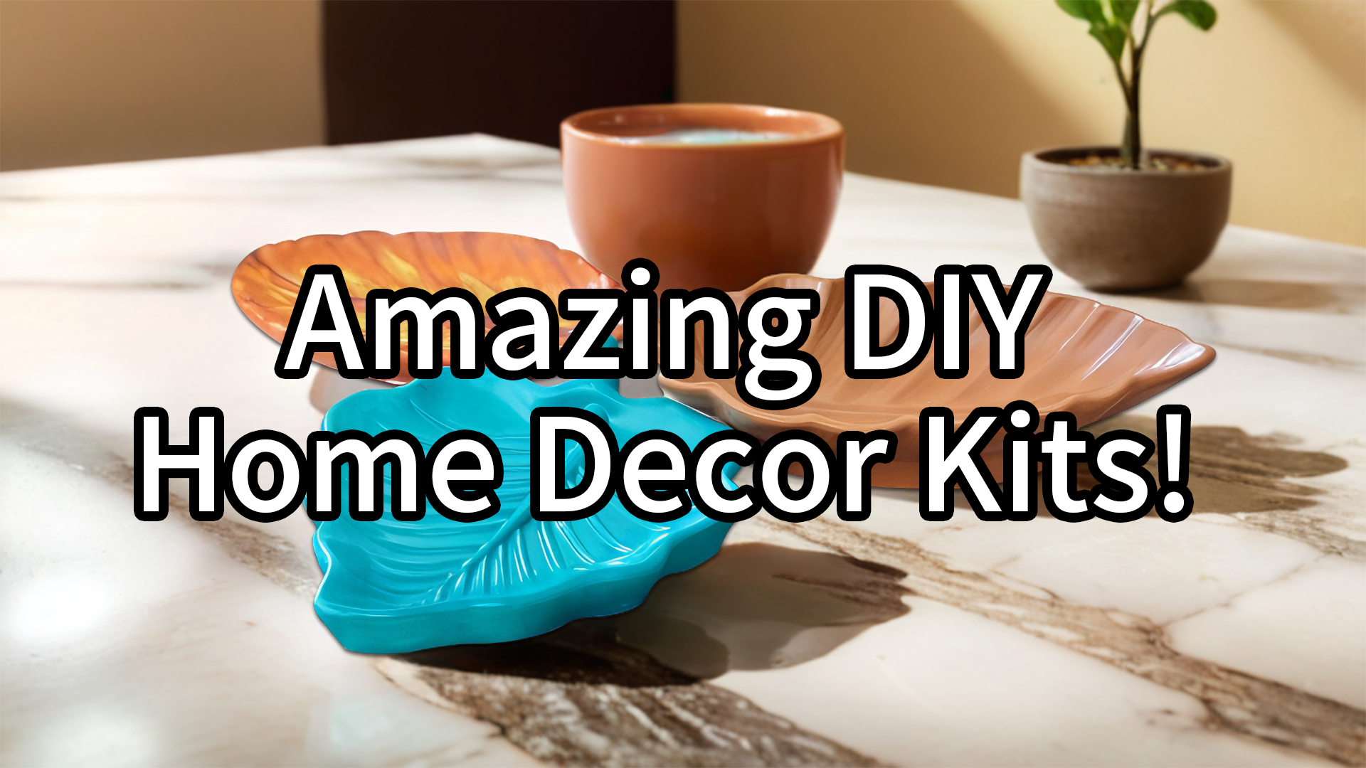 Watch Amazing DIY Home Decor Kits on Amazon Live
