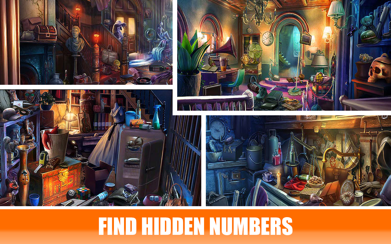 Hidden Numbers 100 level 3 : Hidden Object Game-Amazonアプリストアのアプリ
