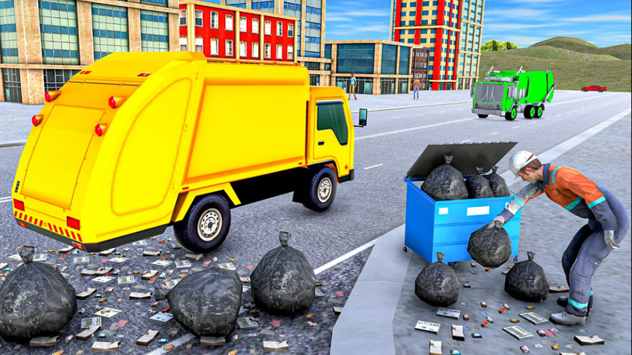 USA City Trash Truck Simulator Game - Play & Enjoy Real Adventure of ...