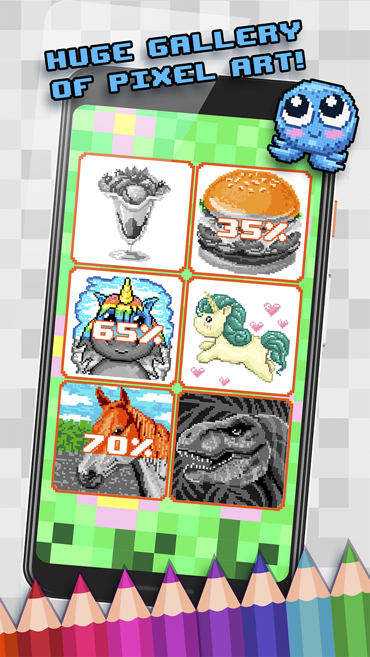 Color Number: Pixel Paint Art - App on Amazon Appstore