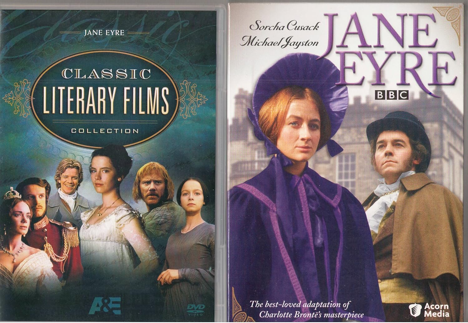 Jane Eyre BBC : Complete Uncut Edition : 248 Minutes , Jane Eyre A&E ...