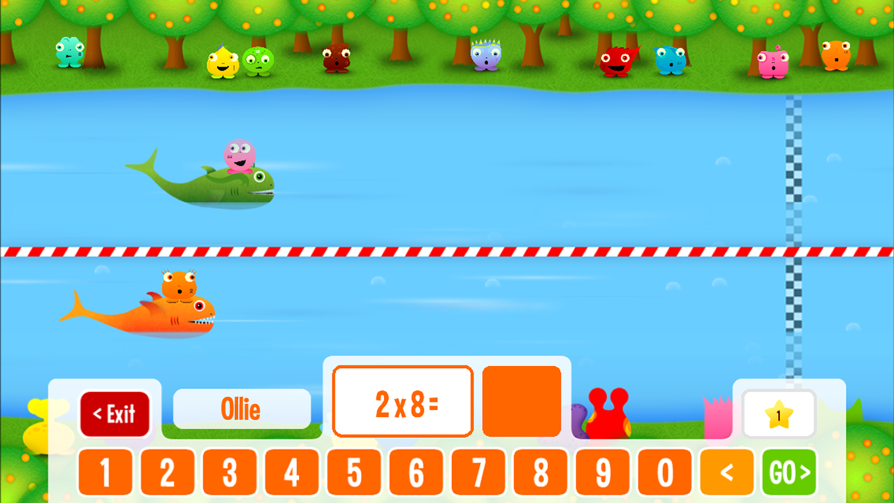 Squeebles Maths Race - App on Amazon Appstore