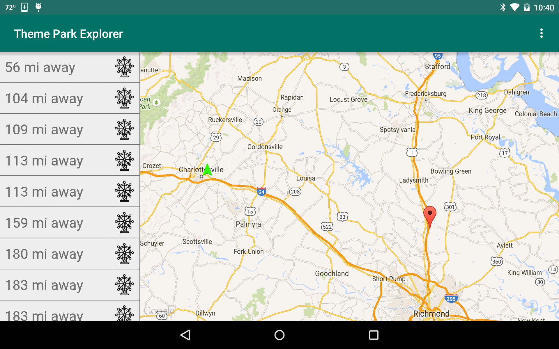 Theme Park Explorer - App on Amazon Appstore