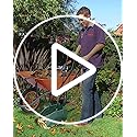 Amazon.com : Leaf Grabber Adjustable Rake Leaf Picker Upper Scoops with ...
