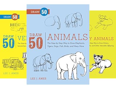 Amazon | Draw 50 Famous Cartoons: The Step-by-Step Way to Draw Your ...