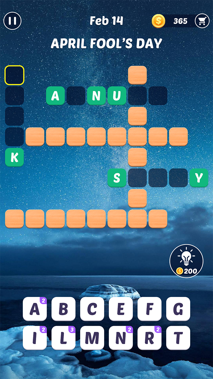 Word Cross Scape - Brain training cross connect search word puzzle game ...