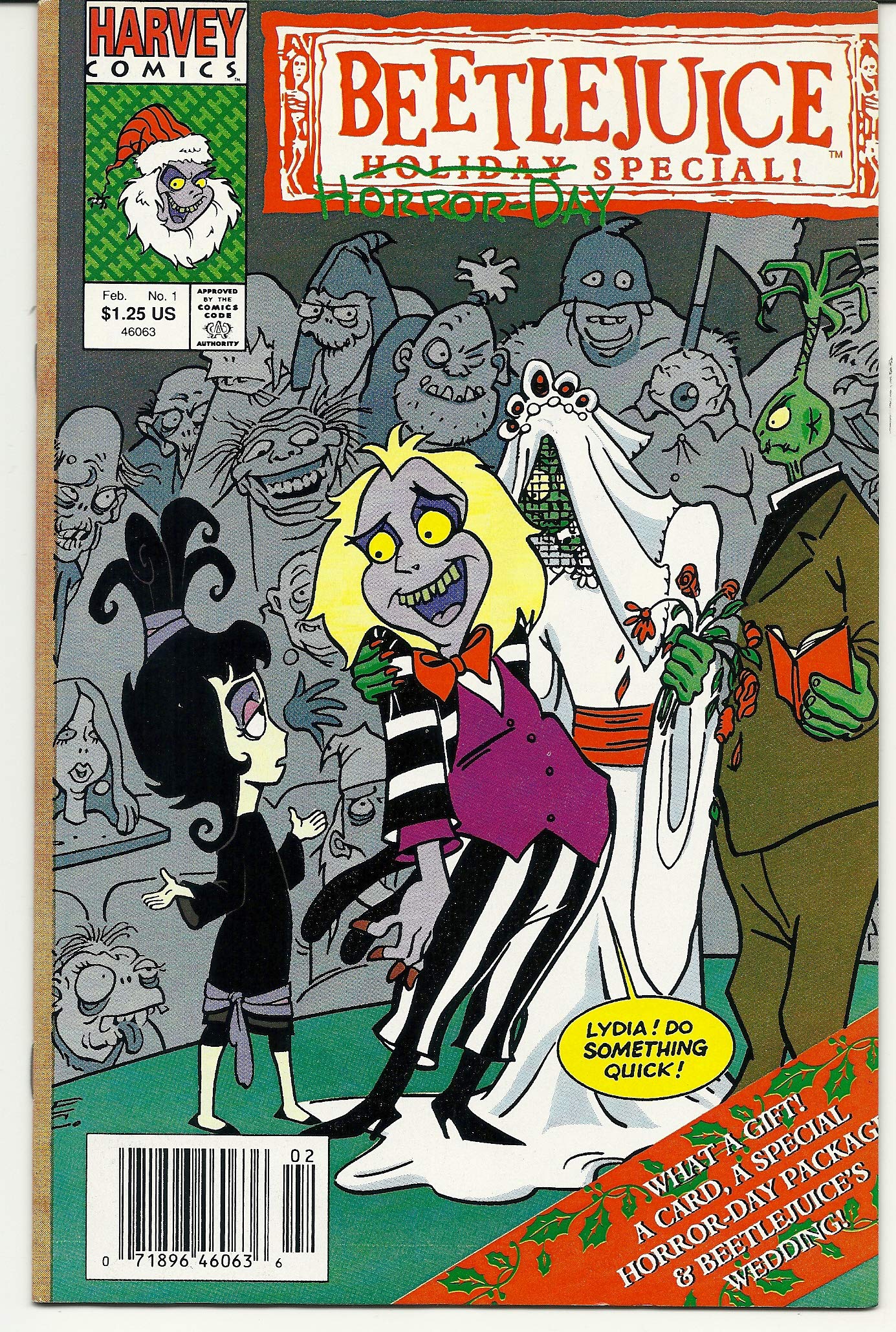 Amazon.com: Beetlejuice: Holiday (Horror-day) Special, #1: Dave Manak ...