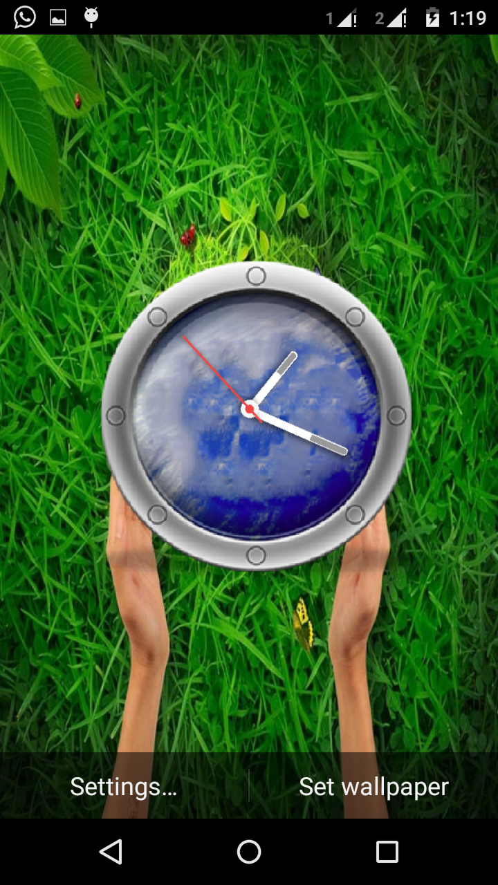 Clock Live Wallpaper Analog Clock Live Wallpaper 7 For Android