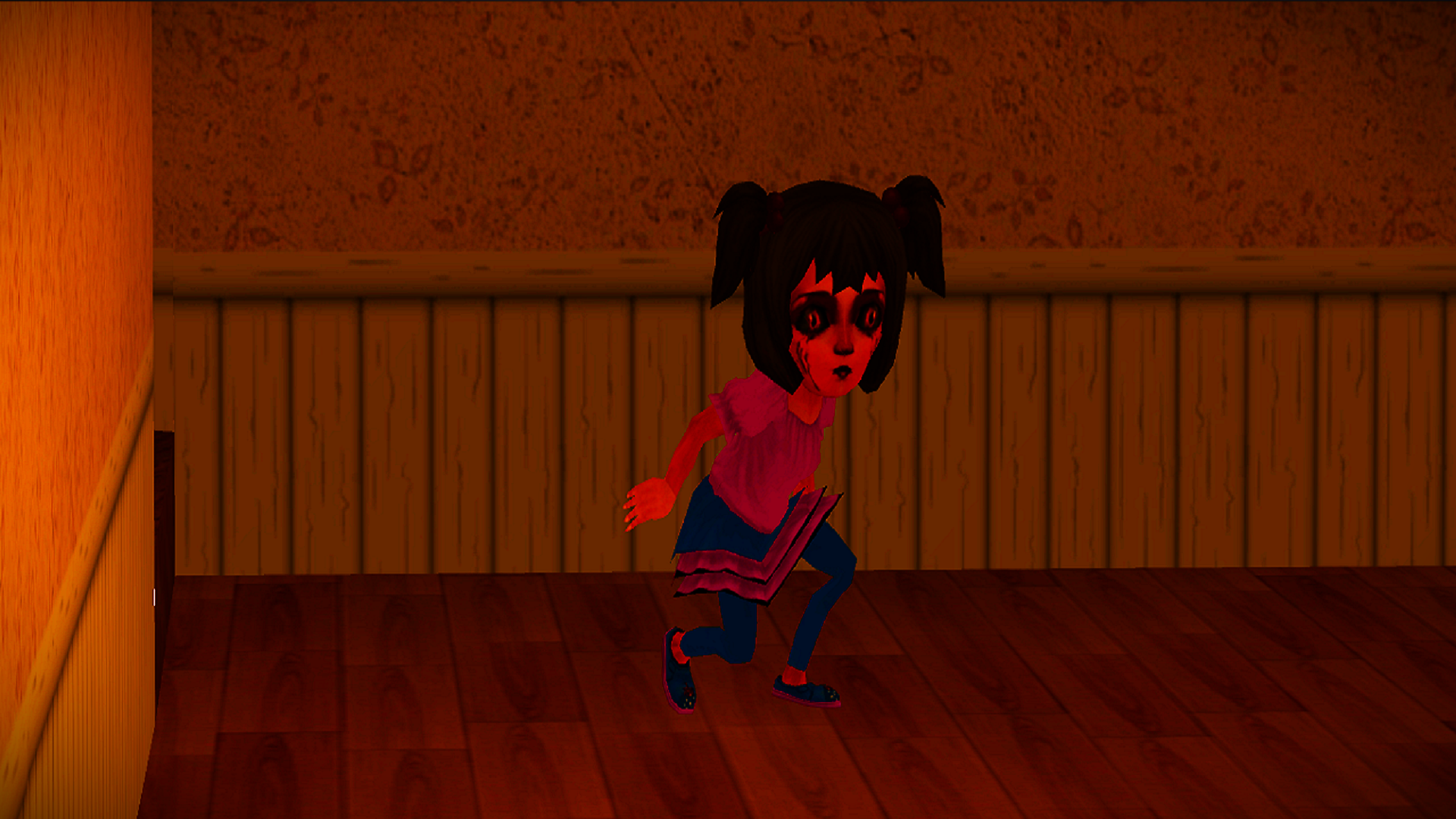 Scary Doll Evil Haunted House : Terror in the Cabin Horror Game , Pink ...