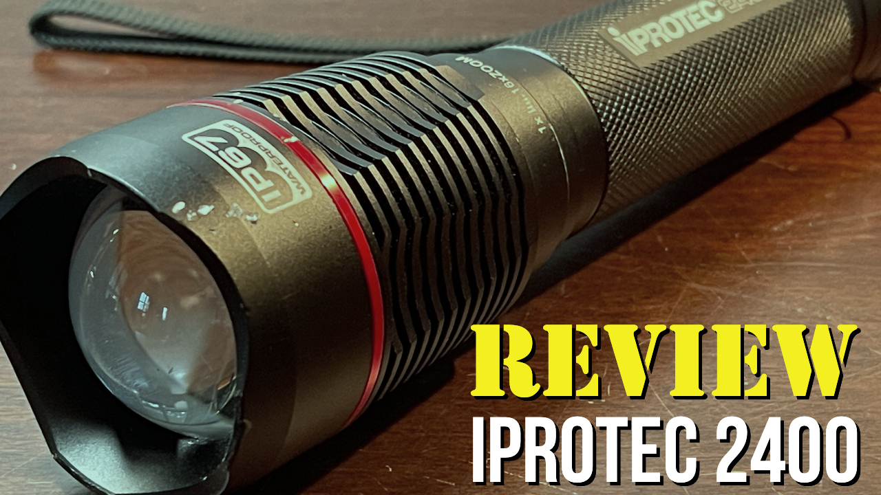 Watch 2 Year Review of the iProtec 2400 Flashlight on Amazon Live