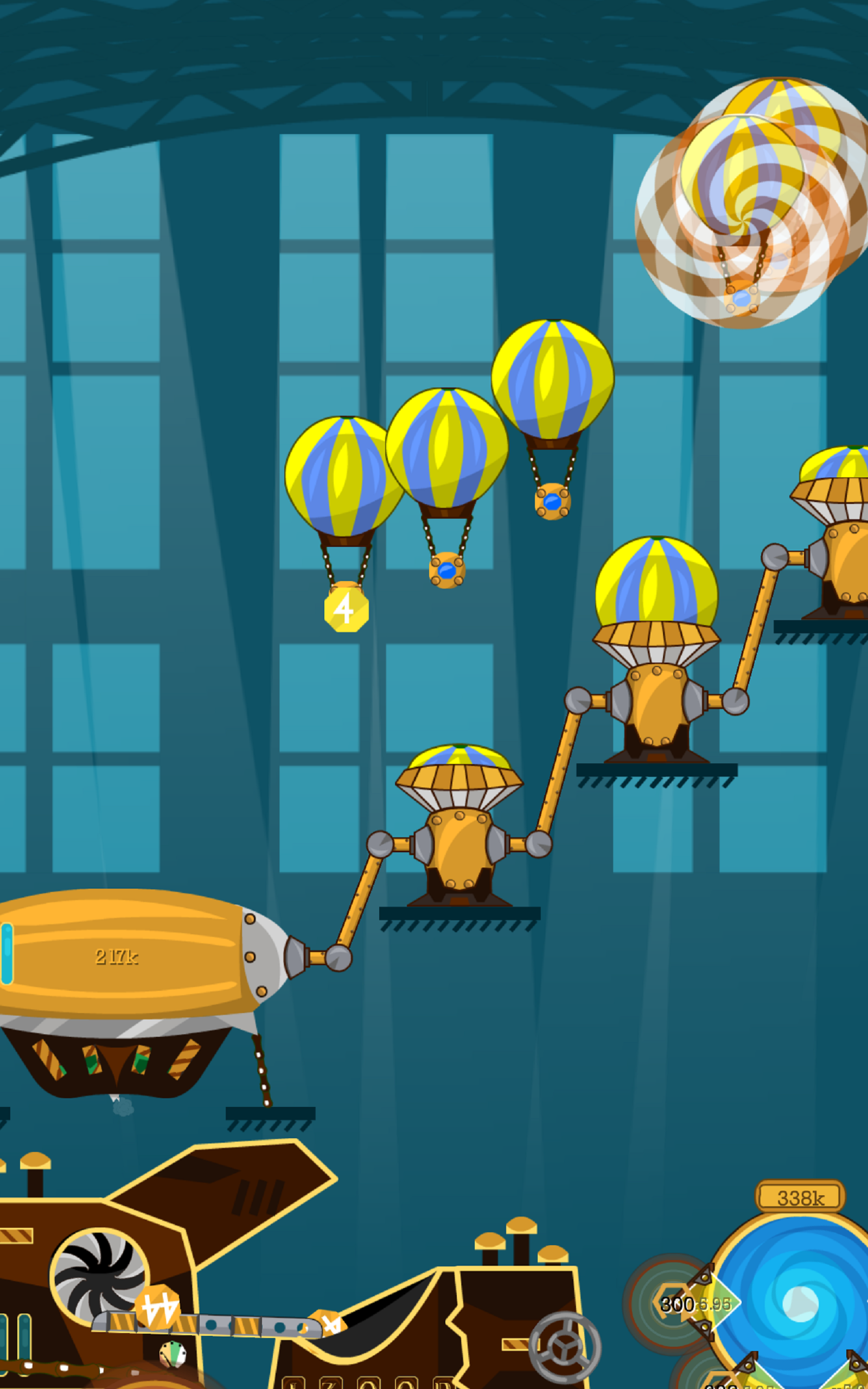 Steampunk Idle Spinner: incremental idle tycoon game with cogs ...