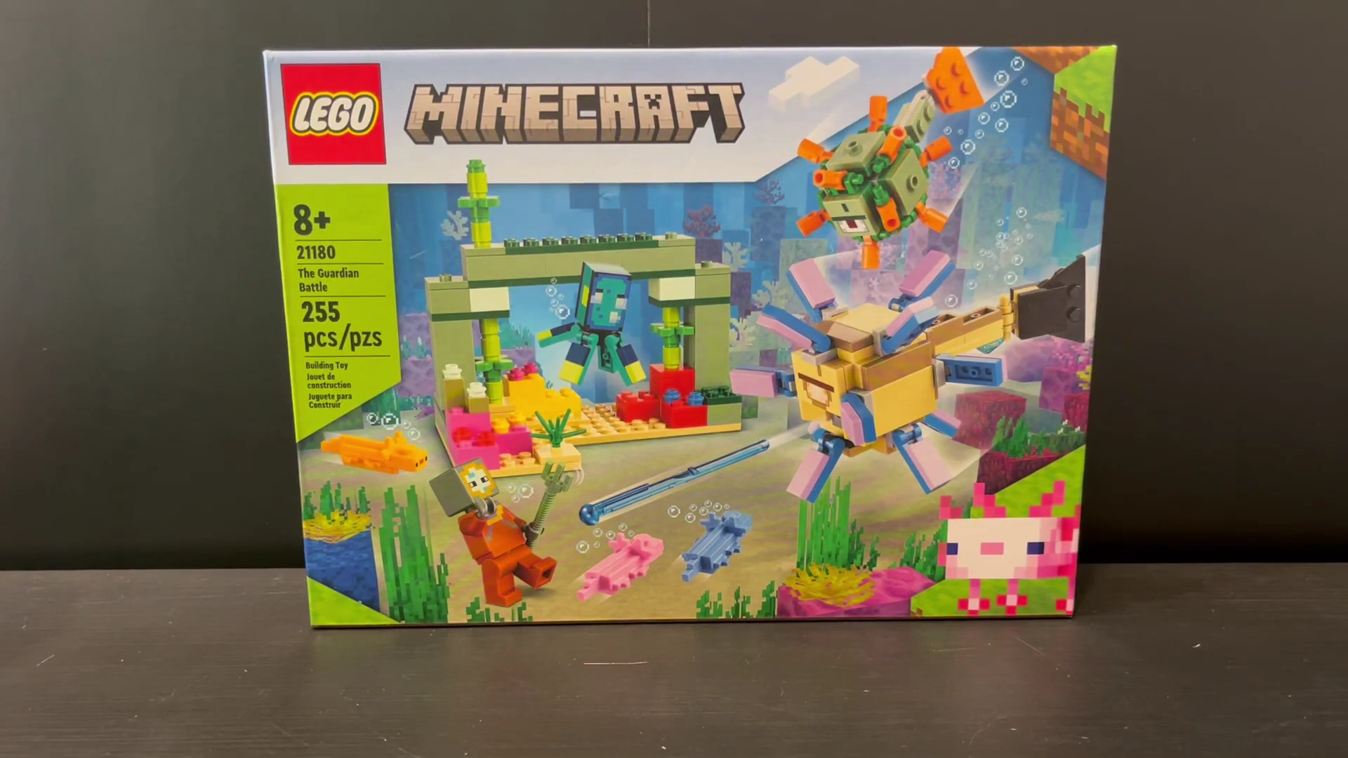 Watch Lego Minecraft The Guardian Battle Set Review on Amazon Live