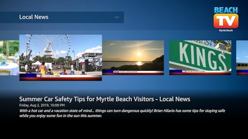Beach TV - Myrtle Beach-Amazonアプリストアのアプリ