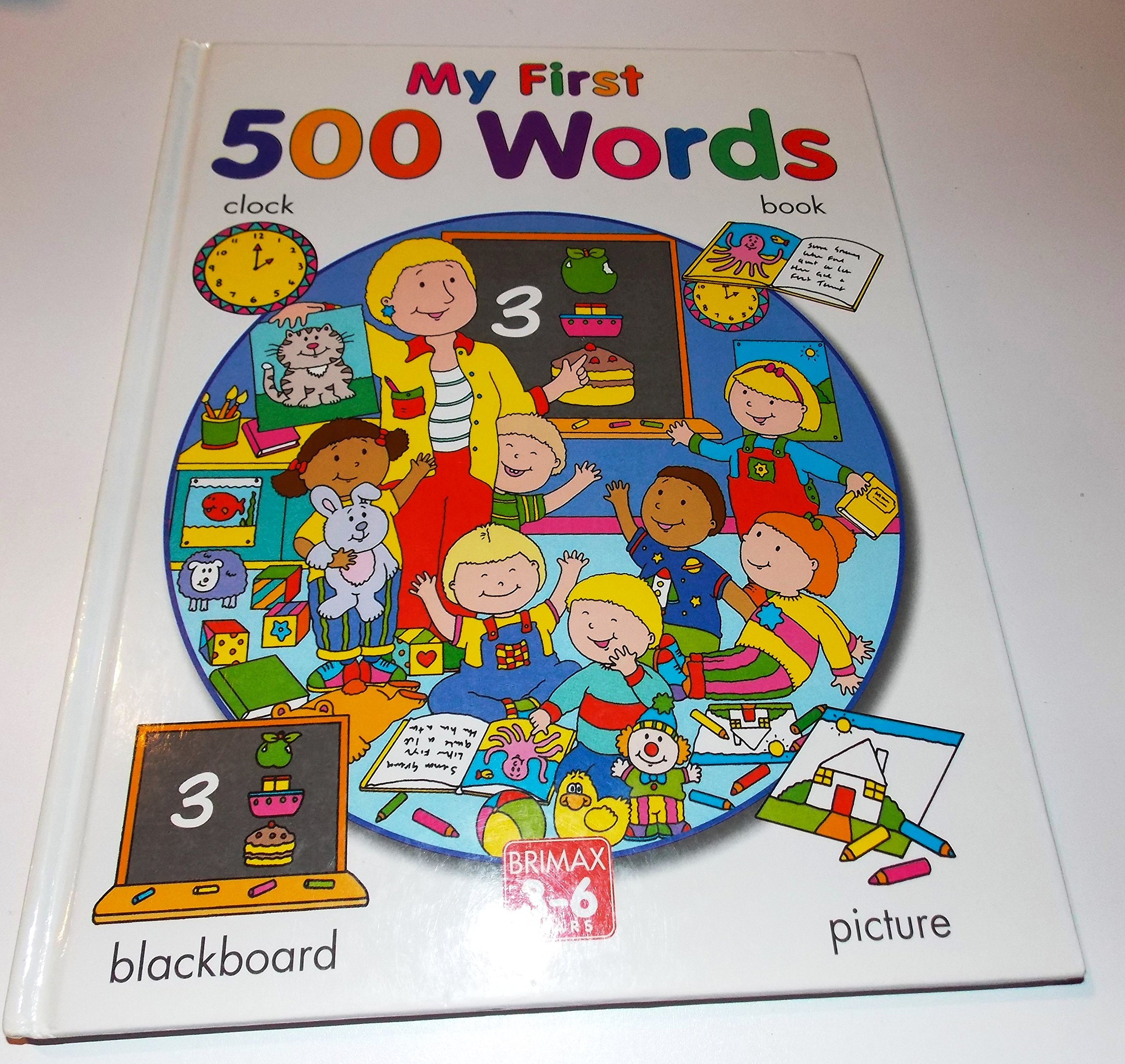 My First 500 Words (Early Learning): Tulip, Jenny: 9781858547954 ...