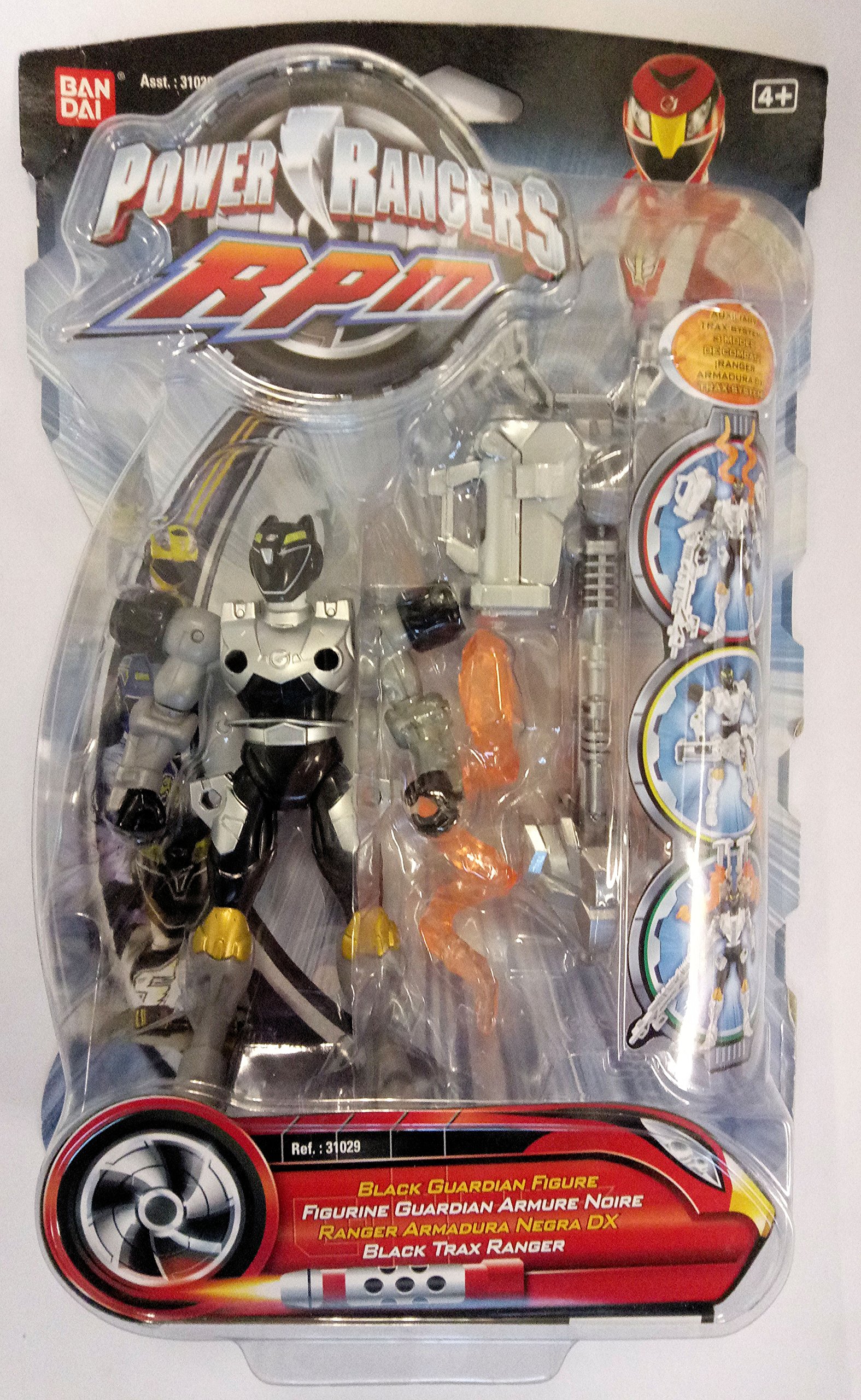 Power Rangers Rpm Black Ranger Car