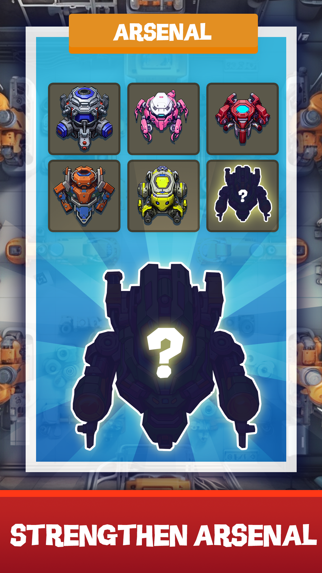 RoboFactory - merge robots, level up tanks, unleash the power of mecha ...