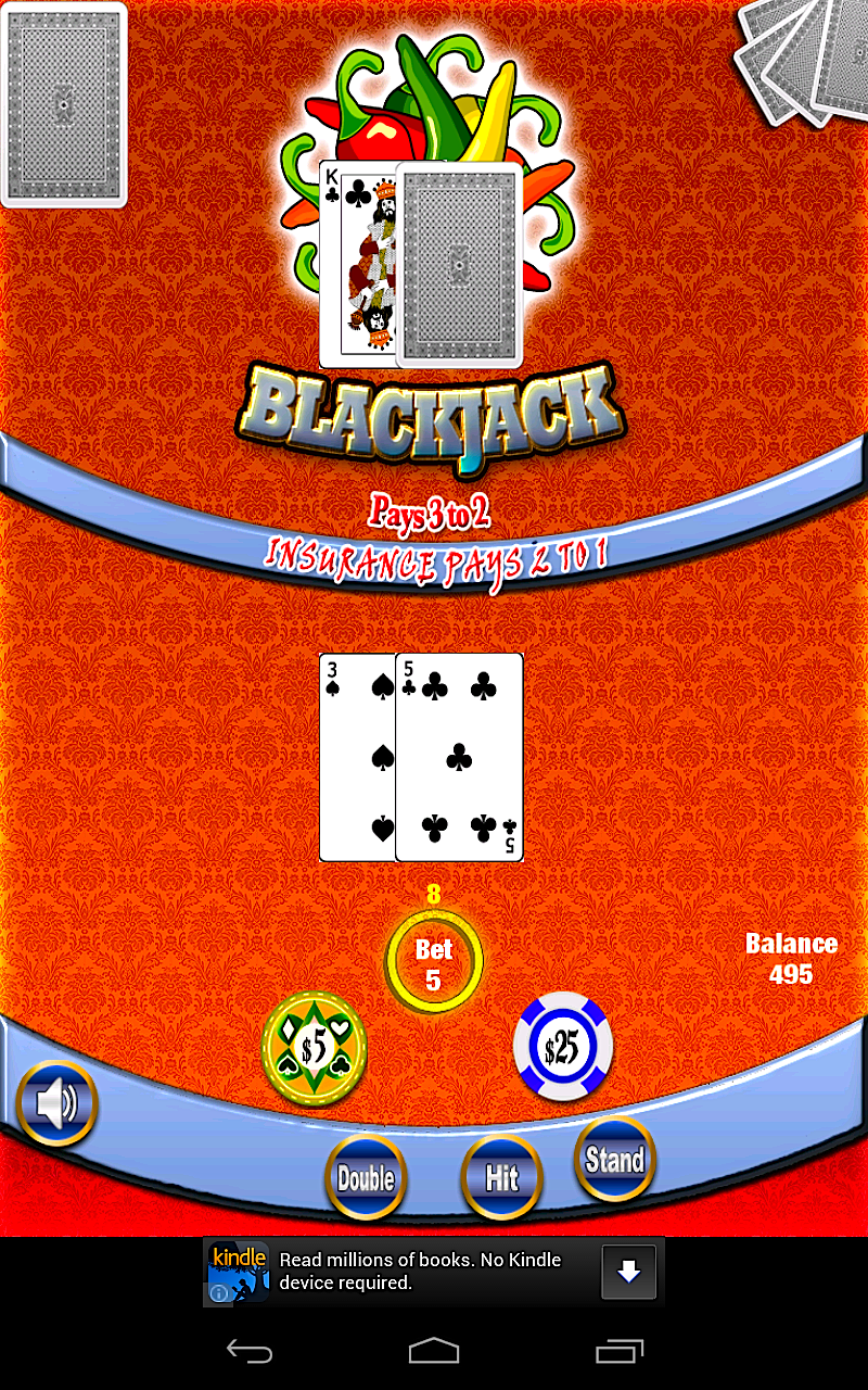 Chili Soup Blackjack 21 Free for Kindle Fire Spicy Diamond Blackjack ...