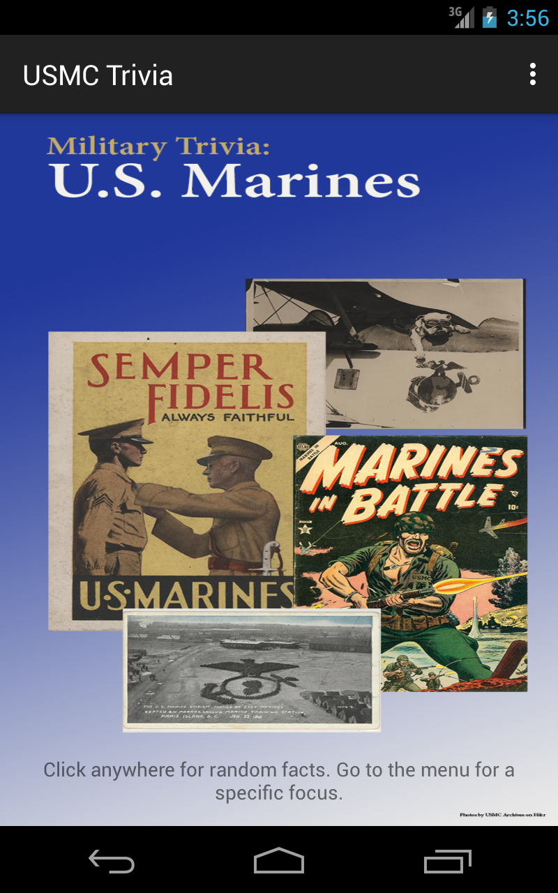 Military Trivia: US Marines: app su Amazon Appstore